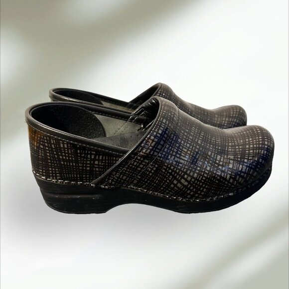 Dansko | Shoes | Dansko Black Silver Professional Clog | Poshmark